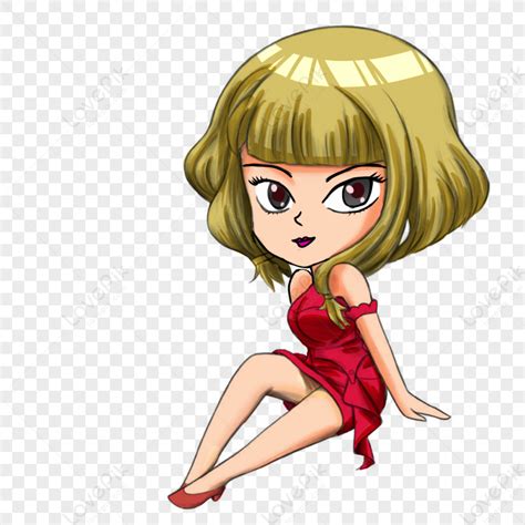 금발 Png 일러스트 무료 다운로드 Lovepik