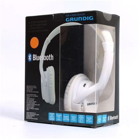 Grundig Bluetooth Headphones White