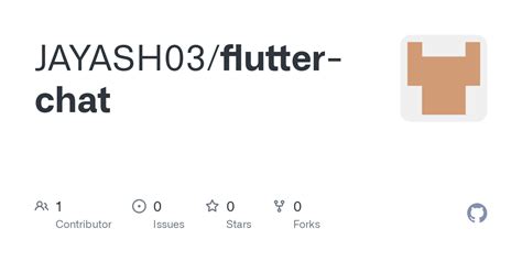 github jayash03 flutter chat