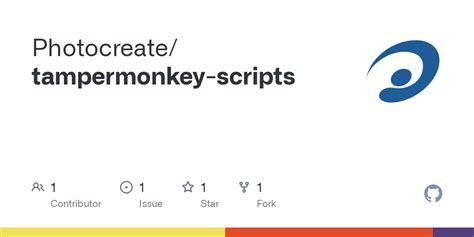 GitHub - Photocreate/tampermonkey-scripts