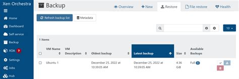 Xcp Ng Hướng Dẫn Clone Snapshot Và Backup Máy ảo Sử Dụng Xen Orchestra Thuận Bùi Blog