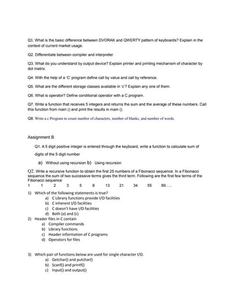 C Programming Doc Programming Languages Computing