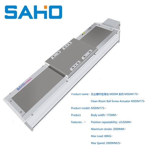 Factory Customization Linear Guide Module Msdm Single Axis Robot Linear Actuators Msdm
