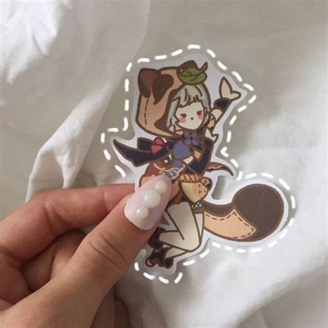Genshin Impact Sticker Cute Sayu Sticker For Scrapbooking Or Etsy