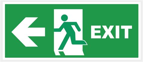 Exit Vector Art Icons And Graphics For Free Download