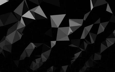 Dark Silver Gray Vector Shining Triangular Background 12222585 Vector Art At Vecteezy