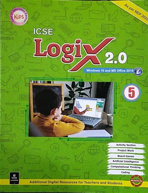 Logix 2 0 Class 5 Win10 MS Office ICSE