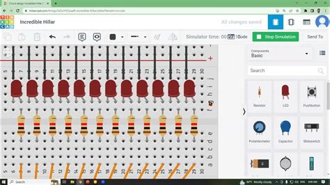 Arduino Led Blinking With For Loop Youtube