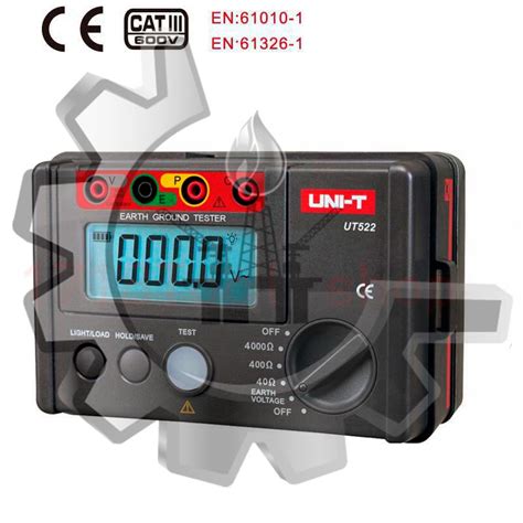 UT UNI T Telurómetro digital Ohm INGPRO SUPPLIER