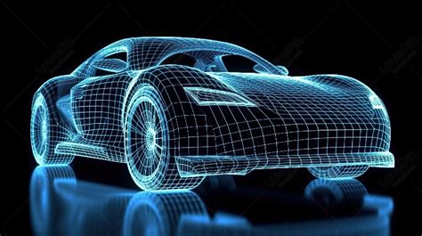 매혹적인 스포츠카 눈에 띄는 검정색 바탕의 검정색 배경에 매혹적인 3d 와이어프레임 렌더링 스트라이크 배경 검은 차 배경 자동차 배경 이미지 Hd 스트라이크 검은