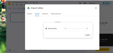 Step By Step How To Convert PowerPoint To Google Slides