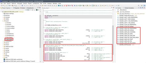 Nxp マイコン初心者ガイド 8 Mcuxpresso Ide Config Tools 実践編（helloworld プロジェクトに Led 点滅機能を追加） Macnica