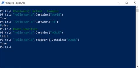 How To Use Powershell Contains A Quick Guide Sharepoint Diary