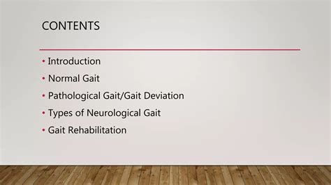 Neurological Gait Rehabilitation Pptx
