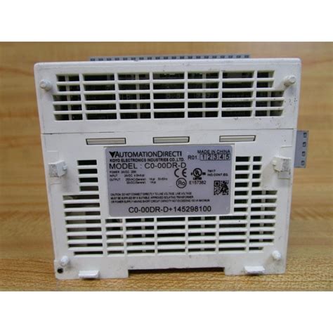 automation direct c0 00dr d koyo click controller c000drd used mara