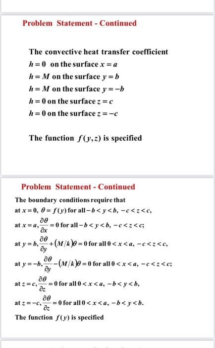 Solved Assignment 3 Cooling A Rectangular Fin Exact
