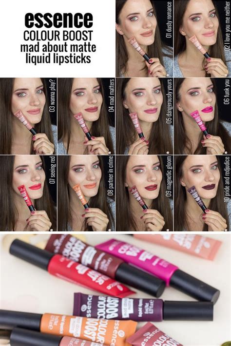 Review über die essence colour boost mad about matte liquid lipsticks ...