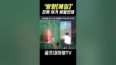똑바로 헤드정렬 이게 정답입니다골프레슨 아이언레슨 아이언비거리 골프초보레슨 골프기초 Shorts Shortvideo Youtube