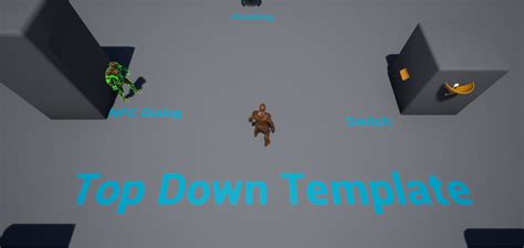 Unreal Template Topdown Advanced By Projectzero