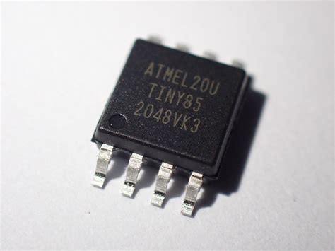 attiny85 atmel20u 8 bit microcontroller with in system programmable