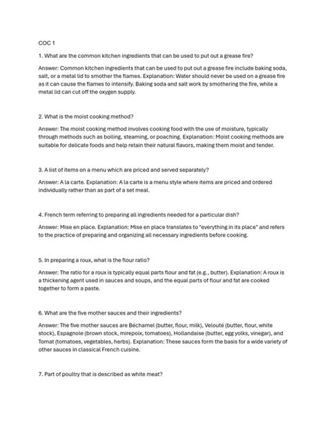 coc 1 to coc 3 reviewer 1 pdf salad cooking