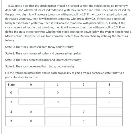 Solved Question Pts Consider The Following Model For Chegg