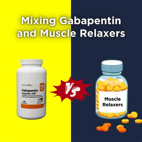 Mixing Gabapentin And Muscle Relaxers A Smith Medium