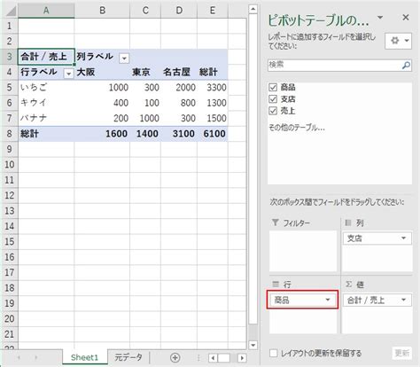 【vba】ピボットテーブルを削除する【clearcontentsやcleartableを使います】