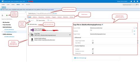 How To Create A Build Definition In TFS 2015 Adding Tasks And Setting