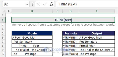 How To Add And Remove Spaces In Excel Exceldemy