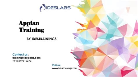 ppt appian training ppt powerpoint presentation free download id