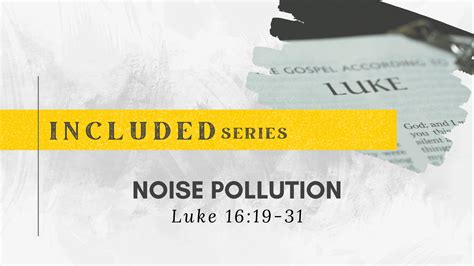 Noise Pollution Pierce Chapel