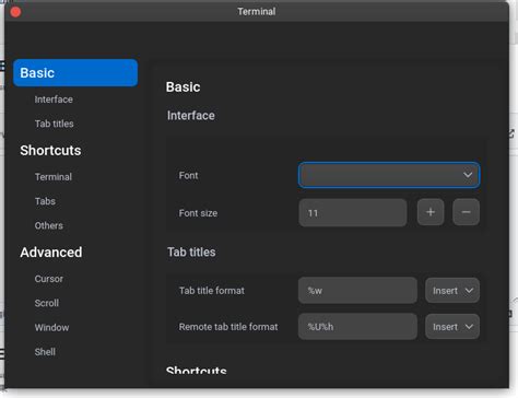 deepin terminal 在ubuntu 22 04 无法切换font · issue 3392 · linuxdeepin
