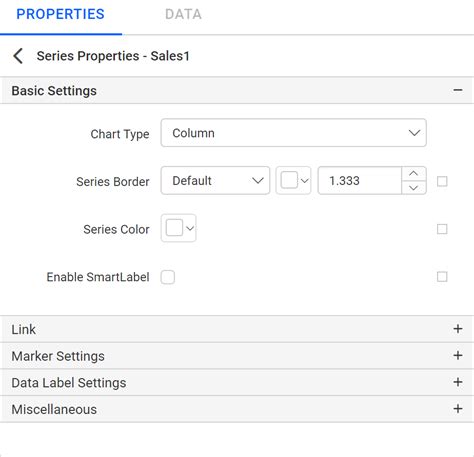 Switch Chart Type Bold Reports Designer React