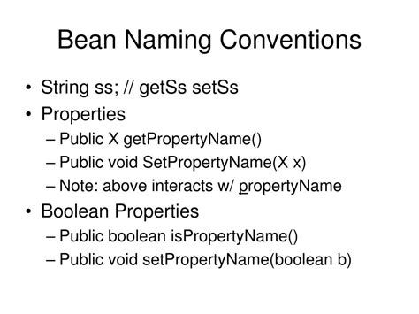 Ppt Features Of Javabeans Powerpoint Presentation Free Download Id