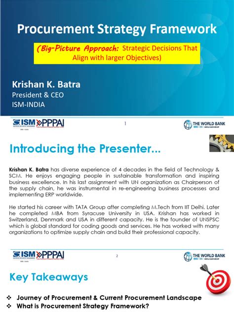 Procurement Strategy Framework Final Pdf Strategic Management Procurement