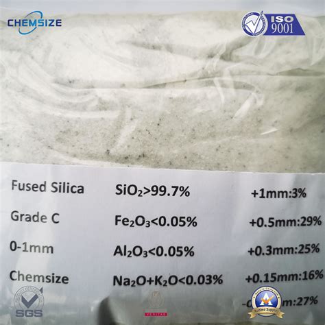 Top Grade Fused Silica For Industrial Applications High Quality Fused