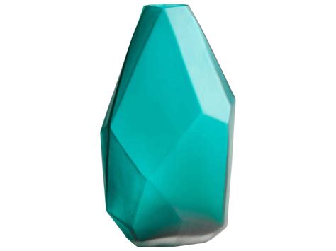 Cyan Design Bronson 85 Inch Tall Glass Vase — Green Contemporary Decor