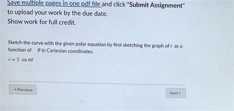 solved save multiple pages in one pdf file and click submit