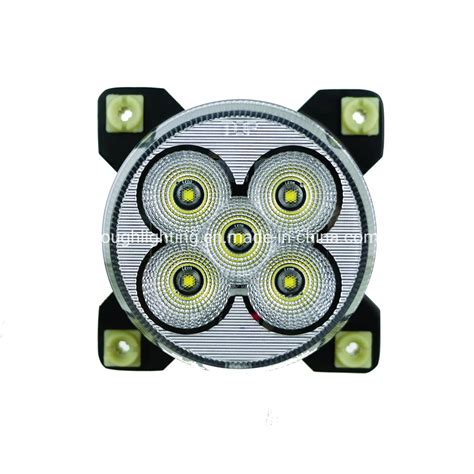 Cispr Class 4 Approved 4inch 40w Round Led Tractor Lamp For Fendtclass