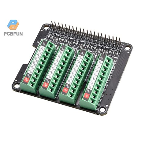 Pcbfun Gpio บอร์ดขยายขั้วต่อ 40pin สําหรับ Raspberry Pi Raspberry Pi Series 3a Shopee Thailand
