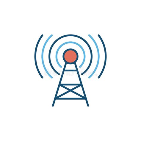 5G Signal Tower Or Antenna Modern Icon Or Vector Sign Stock Vector Illustration Of Icon