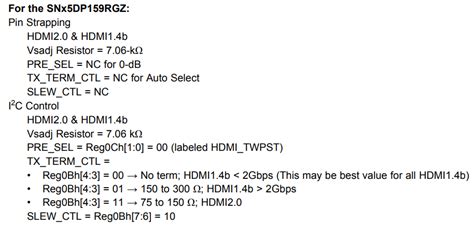 SN DP K Hz HDMI Monitor Cannot Display Interface Forum Interface TI E E Support Forums