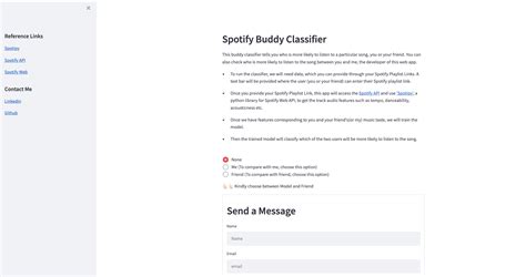 Github Saumya Svmspotify Buddy Classifier Heroku App This Buddy