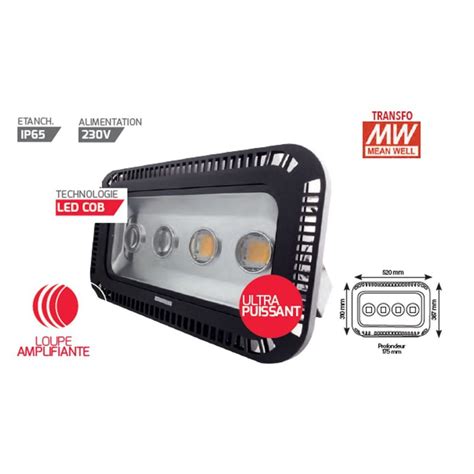 Cep Projecteur Ext Rieur Led Avec Loupe Amplifiante