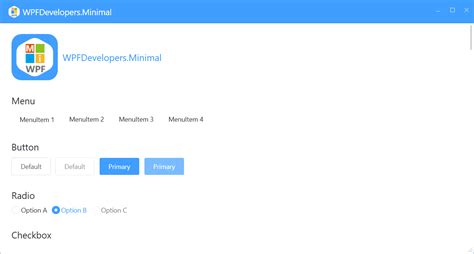 github wpfdevelopersorg wpfdevelopers minimal this is a wpf basic