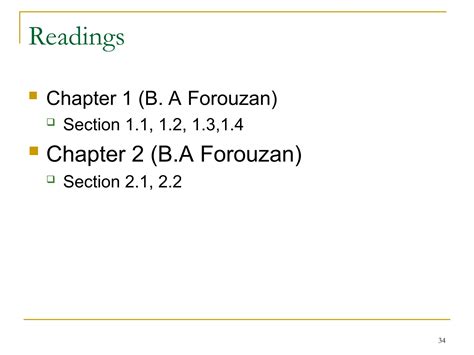 Data Communication And Networking Notes Lecture 2 1 Ppt