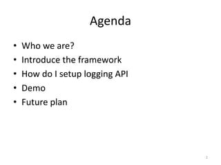 Neutron Packet Logging Framework Pdf Information And Network Security Computing
