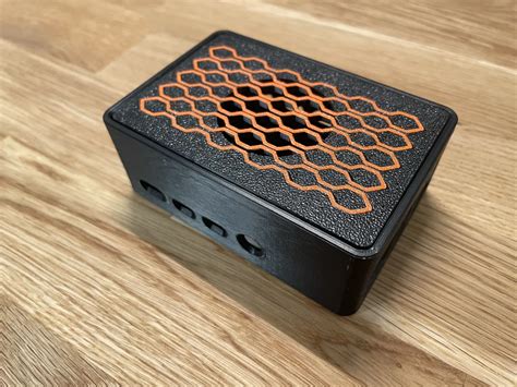 wooden raspberry pi enclosure