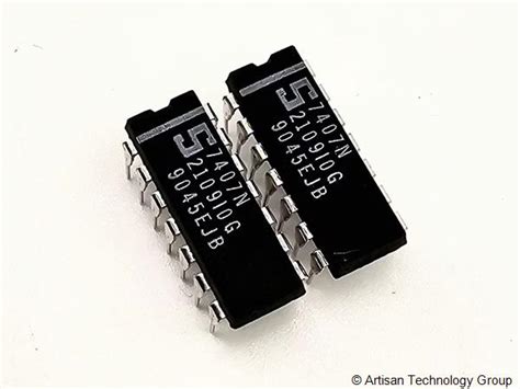 7407n signetics hex buffer driver set of 2 artisantg™